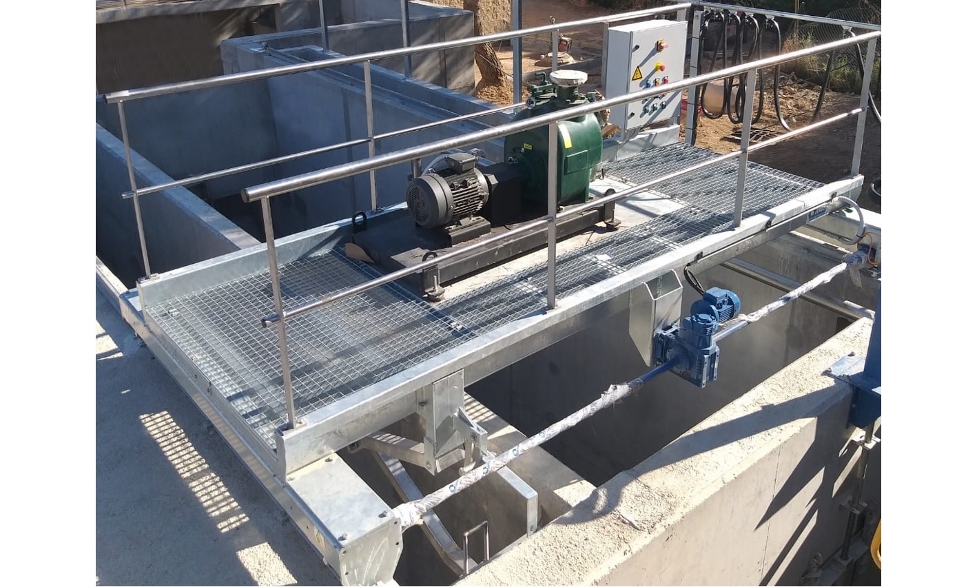 LONGITUDINAL DEGRITTING BRIDGE – IDM PIRINEO